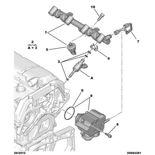 Citroen DS4 2010-2021 Petrol High Pressure Petrol Pump | 16 759 413 80 | Citroen Direct Parts