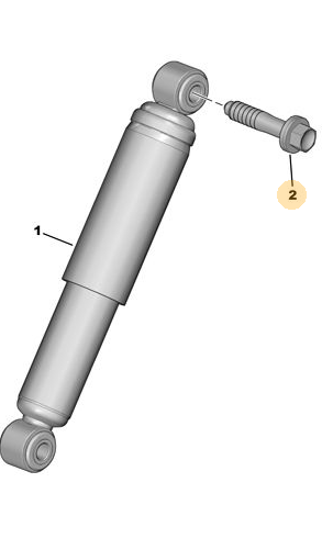 Citroen Relay 2006-2022 Rear Shock Absorber Bolt