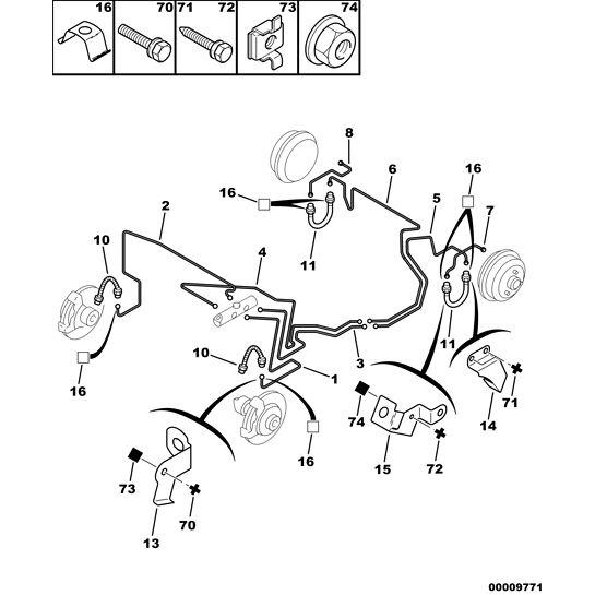 Citroen C3 Air Cross 2017-2021 Petrol Bracket | 98 118 809 80 | Citroen ...