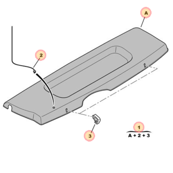 Citroen C5 Rear Anti Roll Bar Lever Bracket | Citroen Parts