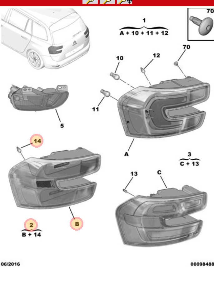 | Genuine Citroen Parts