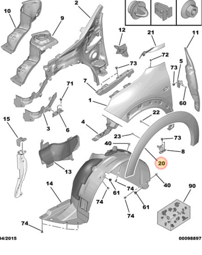 | Genuine Citroen Parts